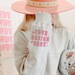 Western Mockup | Cowgirl Mock-up | Gildan 18000 Sand Mockup | Oversized ...