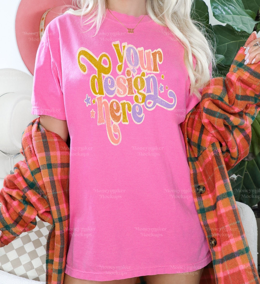 Comfort Colors Mockup | Peony Comfort Colors C1717 Mockup | Shirt ...