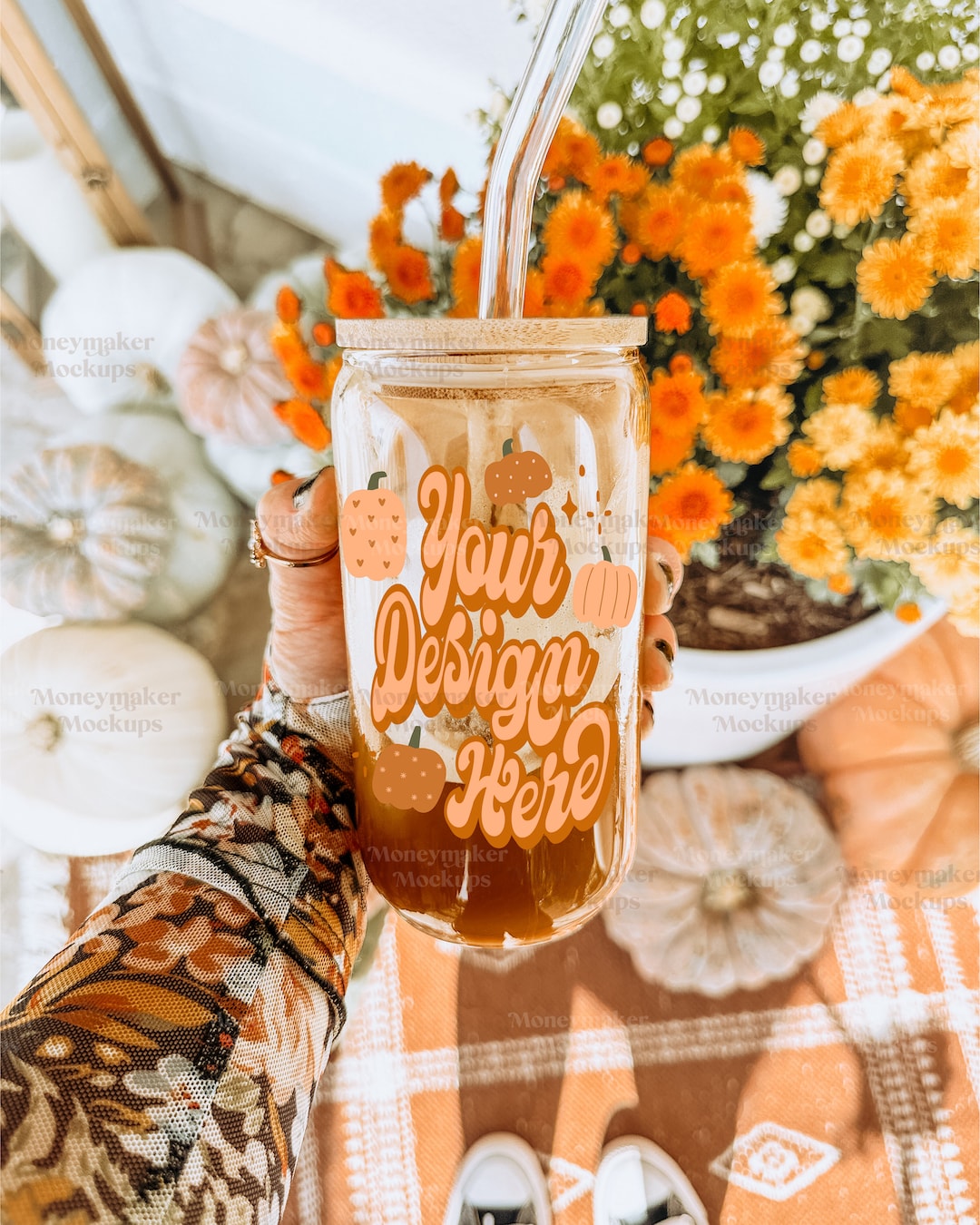Libbey Glass Can Mockup | 16oz Glass Beer Can Mockup | Libbey Mockup ...