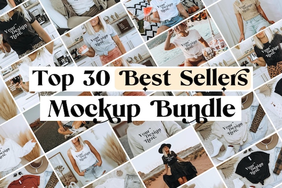 Best Seller Mockup Bundle Bella Canvas 3001 Mockup Bundle - Etsy