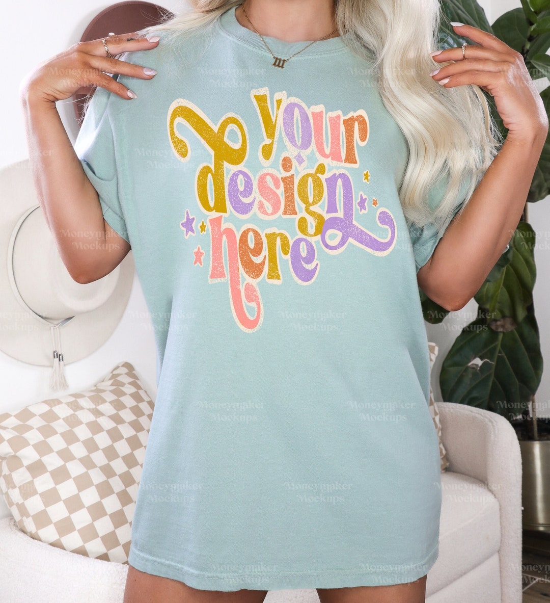Comfort Colors Mockup | Bay Comfort Colors C1717 Mockup | Shirt Mockup ...
