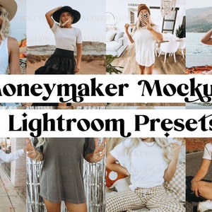 Moneymaker Mockups Lightroom Presets | Bright Lightroom Presets | Warm ...