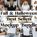 Fall and Halloween Best Seller Mockup Bundle | Mockup Bundle | Fall ...