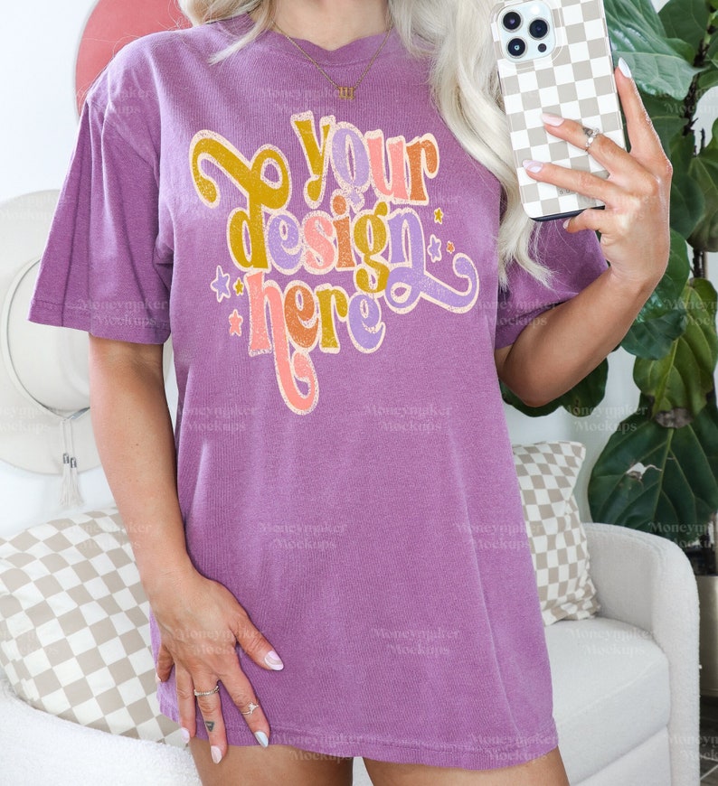 Comfort Colors Mockup Berry Comfort Colors C1717 Mockup - Etsy