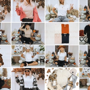 Fall and Halloween Best Seller Mockup Bundle | Mockup Bundle | Fall ...