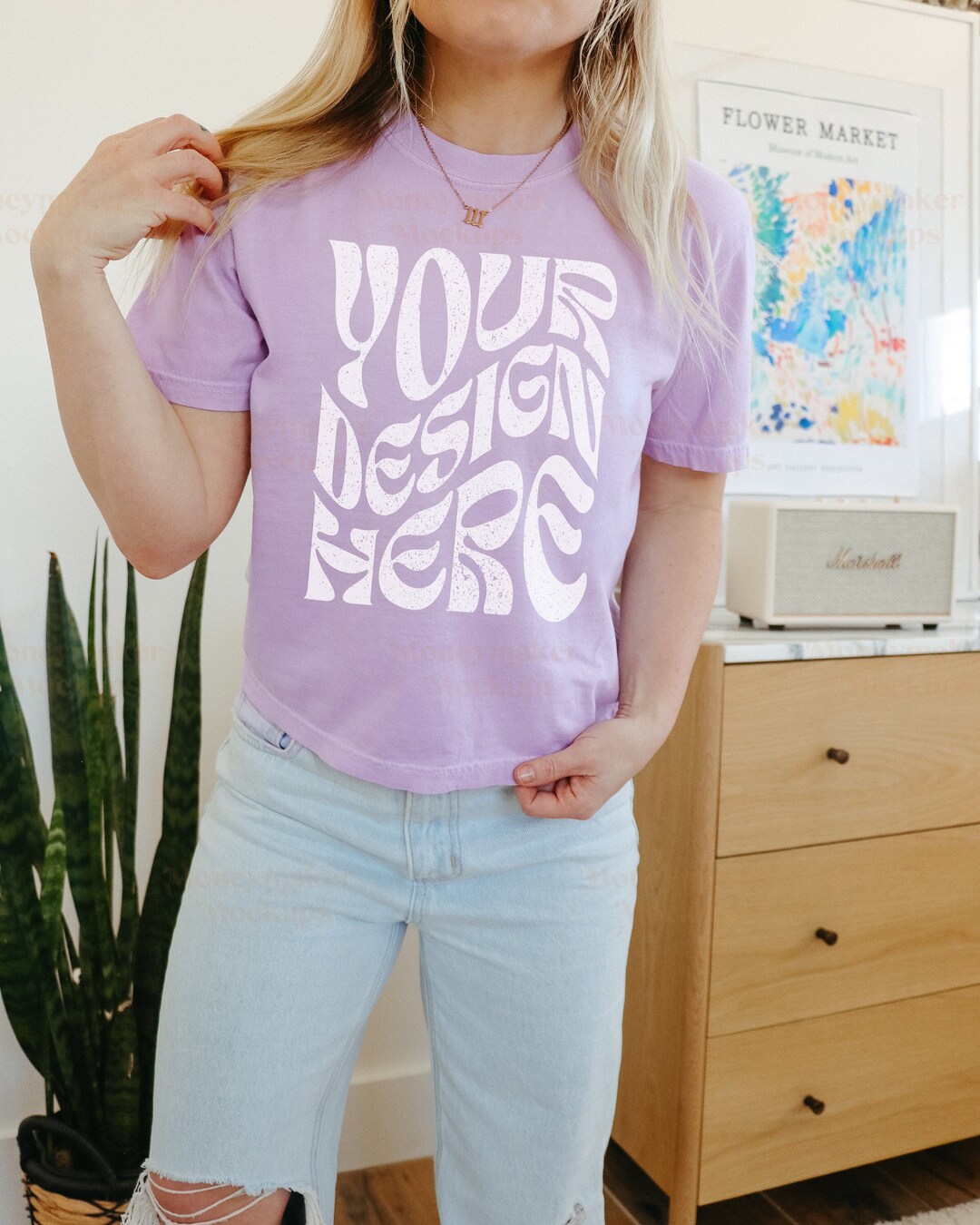 Trendy Mockup | Comfort Colors 3023 Mockup | Orchid Comfort Colors ...