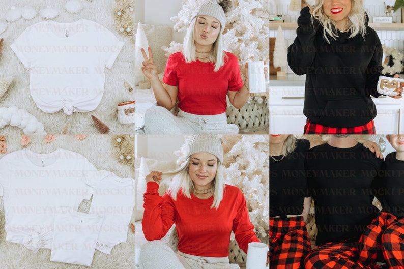 Christmas and Holiday Best Seller Mockup Bundle Mockup - Etsy