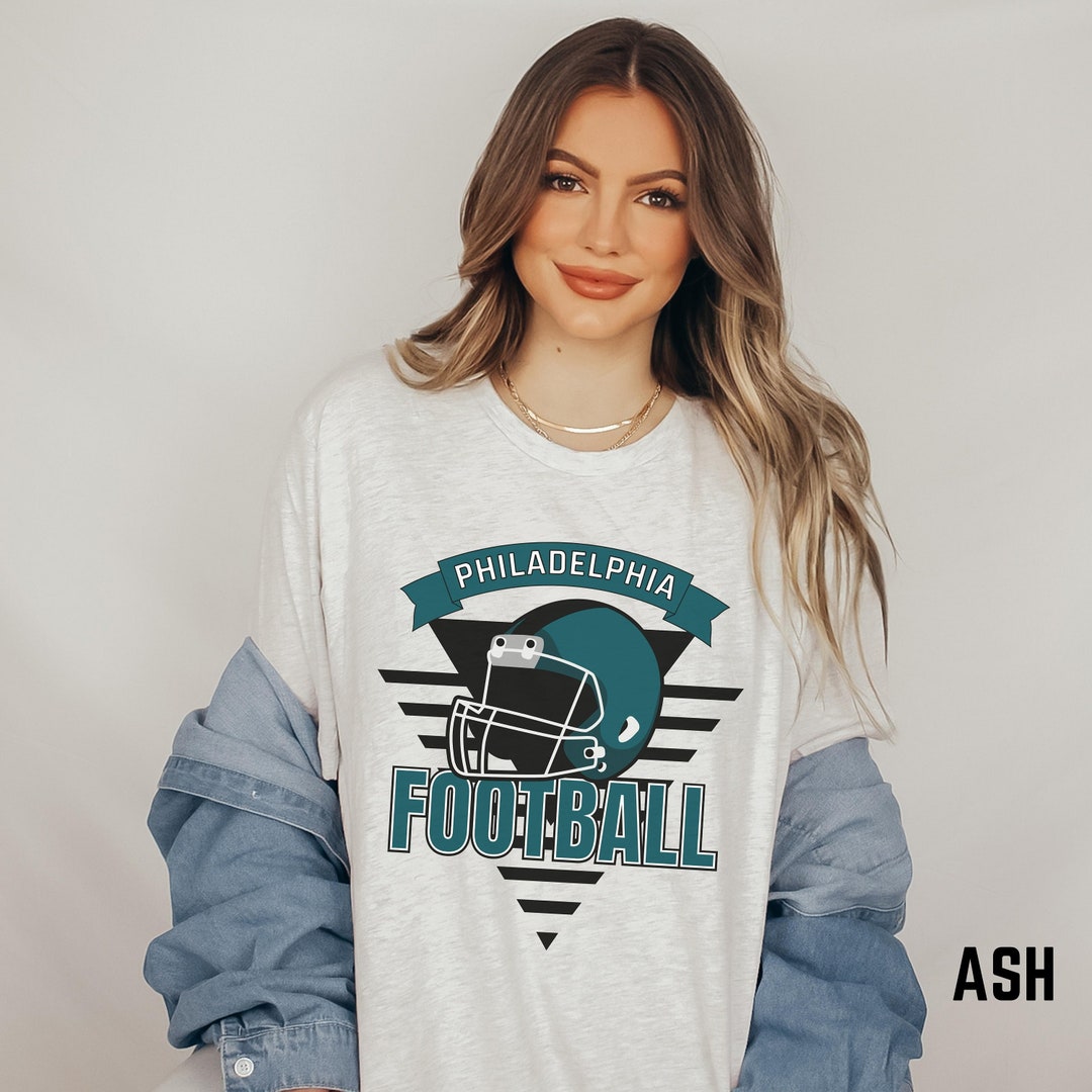 Philadelphia Football Shirt, Vintage Style Philadelphia Football Tshirt ...