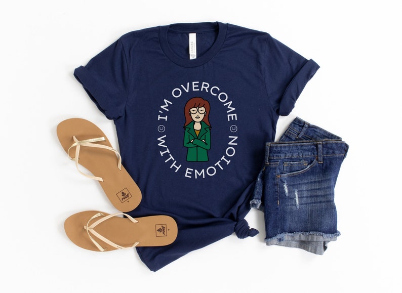 Daria Shirt, I'm Overcome With Emotion, 90s Retro Shirt, Daria TV Show ...