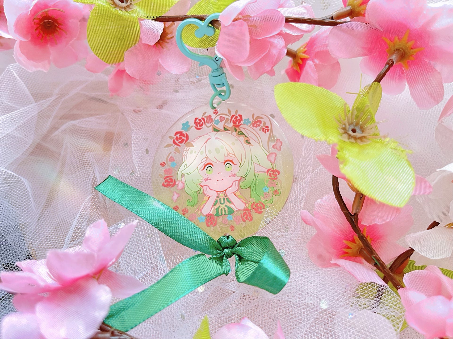 Keychain Nahida Genshin Genshin Impact Nahida Charm - Etsy