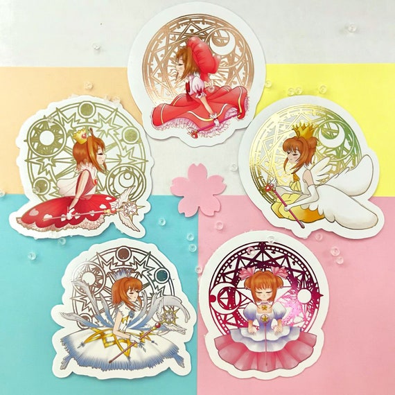 Paper & Party Supplies Kawaii sticker Card Captor sticker Sakura ...