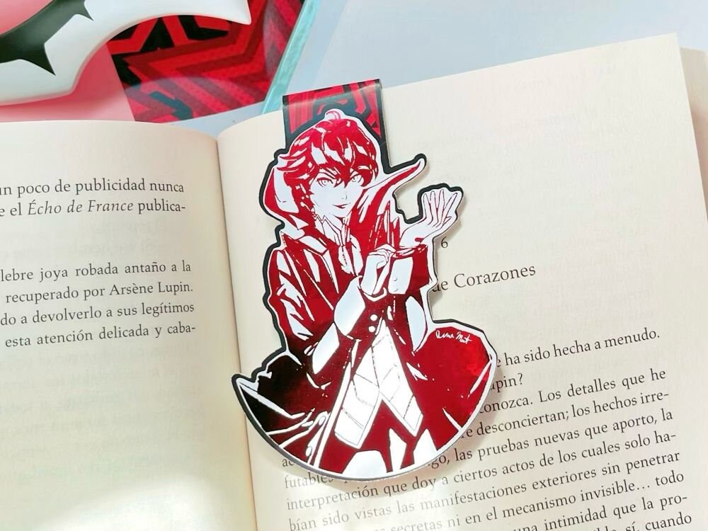 Persona 5 Bookmark Persona 5 Joker Persona 5 Magnetic - Etsy