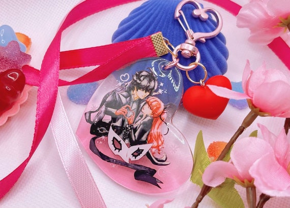 PERSONA 5 ROYAL Keychain Persona 5 Charm Persona 5 Love | Etsy