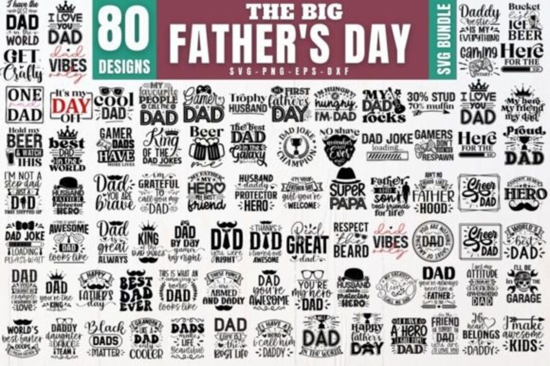 FATHER SVG, DAD Svg, Father Quotes Svg, Png, Dxf, Dad Life Svg, Dad ...