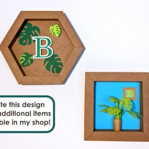 Shadow Box Template, Photo Frame, Light Box Template, 3D Shadow Box ...