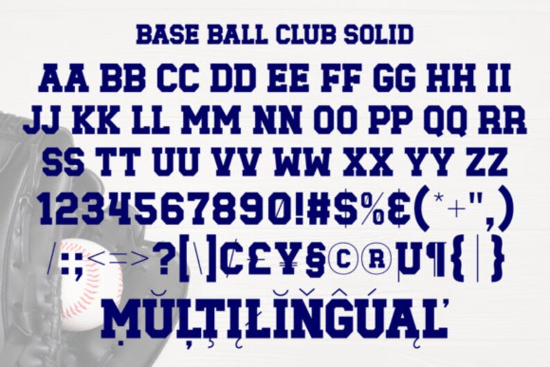 BASEBALL FONT SVG, Baseball Alphabet, Baseball Letters and Numbers Svg ...