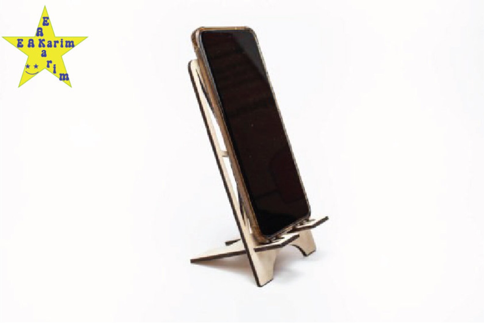 Geometric Phone Stand Laser Cut SVG | Cell Phone Stand SVG Bundle ...
