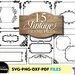 FRAME SVG - Vintage, Frames SVG, Vintage Frames, Dividers Cut Files ...