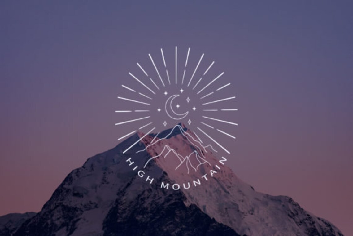 Divine Logo Elements, Mystic, Esoteric Elements, SVG and PNG Files ...