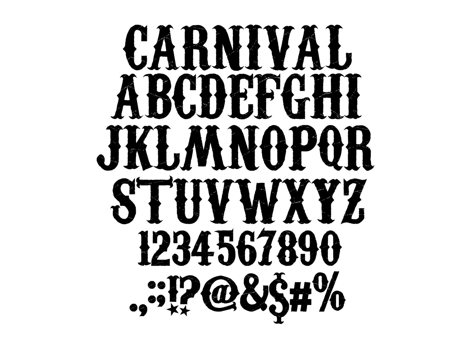 CARNIVAL FONT SVG, Carnival Alphabet, Carnival Letters and Numbers Svg ...