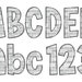 CONSTRUCTION FONT Svg, Construction Alphabet, Construction Letters and ...