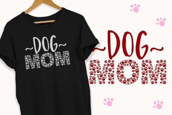 Dog Paw Print Fonts - Real Custom Typeface Installable Font for Your ...