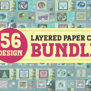 3D Layered Paper Cut SVG, Shadow Box, Sunshine, Cut File Template ...