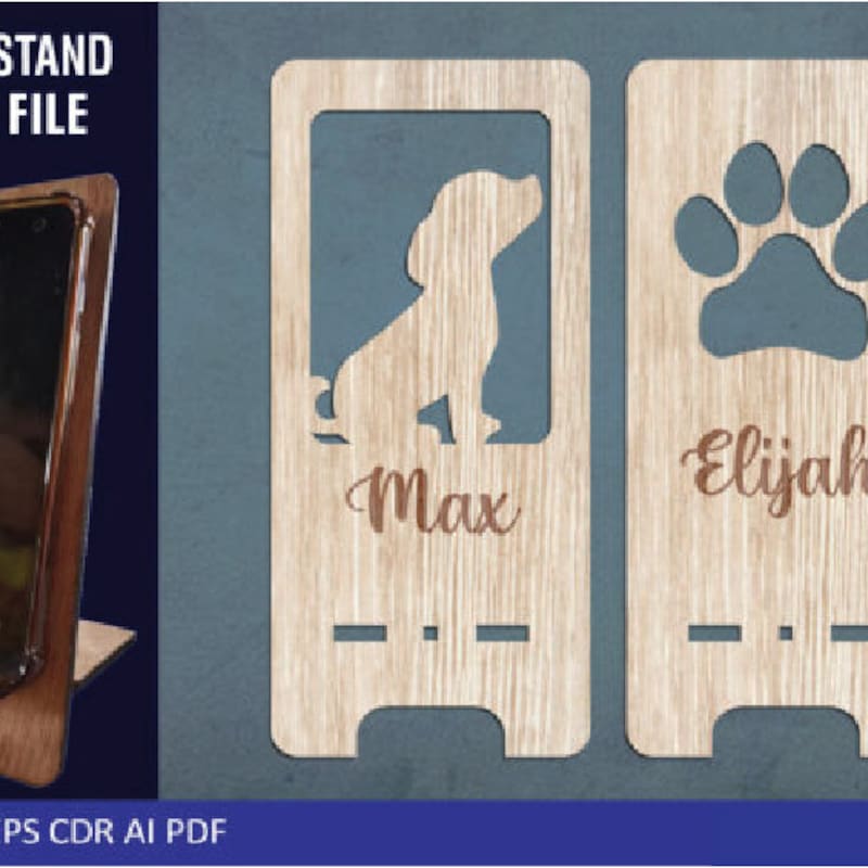 Cell Phone Stand Svg - Etsy