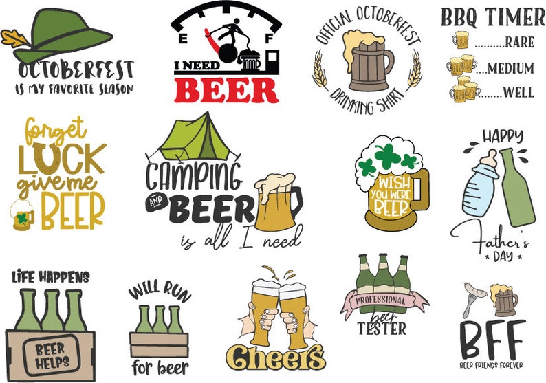 73 BEER SVG Png Dxf Eps Octoberfest Beer Mug Drink Svg - Etsy
