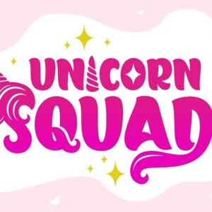 MAGIC UNICORN FONT Svg, Unicorn Alphabet, Unicorn Letters and Numbers ...
