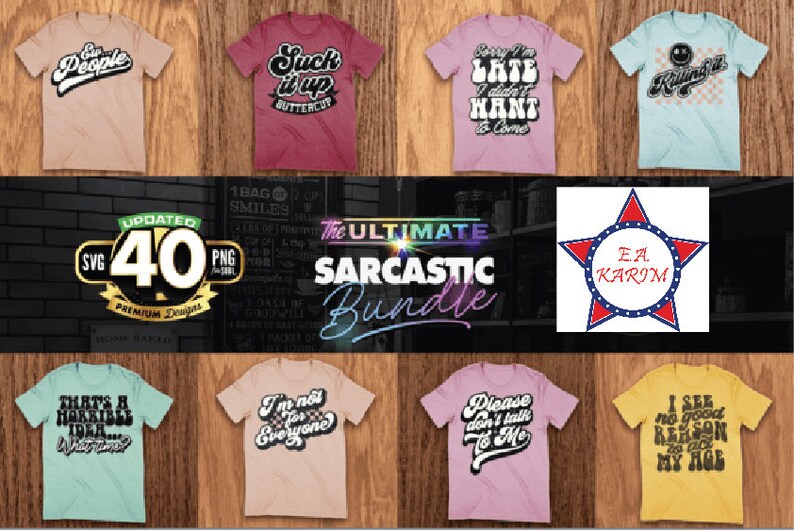 Funny and Sarcastic Svg Bundle | Sarcastic Svg Files | Funny Quotes Svg ...