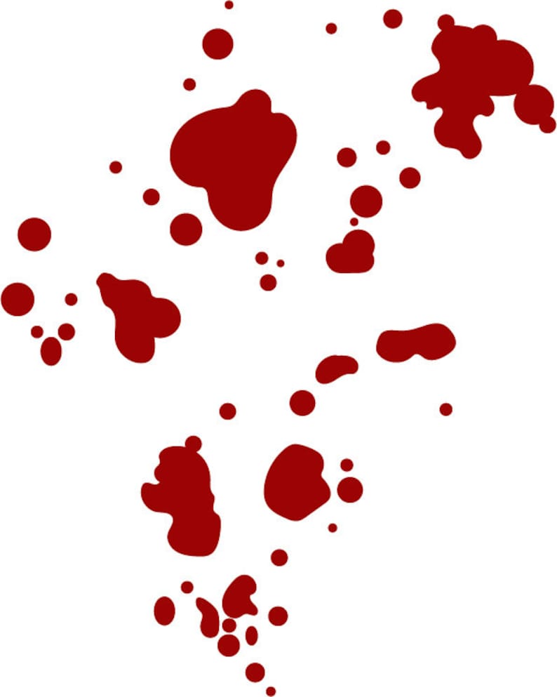 BLOOD SPLASH SVG Png Dxf Eps Design Vector Vampire - Etsy