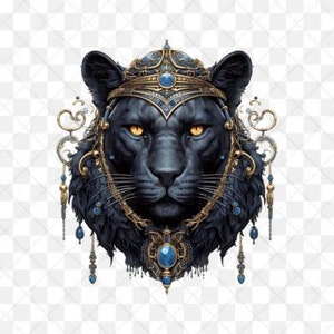 Princess and Panther Png, Watercolor Black Panther, Black Panther ...