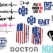DOCTOR and NURSE SVG Svg Bundle, Stethoscope Svg, Stethoscope Clipart ...