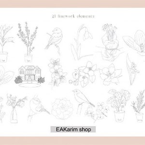 Line Art Creator - Pattern, Background SVG Bundle, Line Art SVG Cut ...
