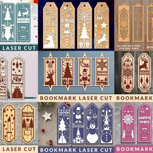 Bookmark Laser Cut | Bookmark SVG Design | Laser Cut Files, Custom ...