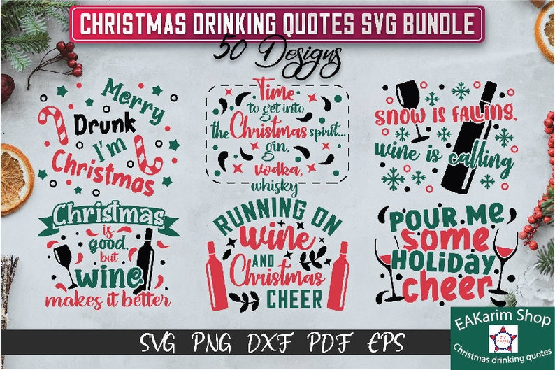 CHRISTMAS DRINKING QUOTES, Merry Christmas Clip Art, Drink Quotes ...