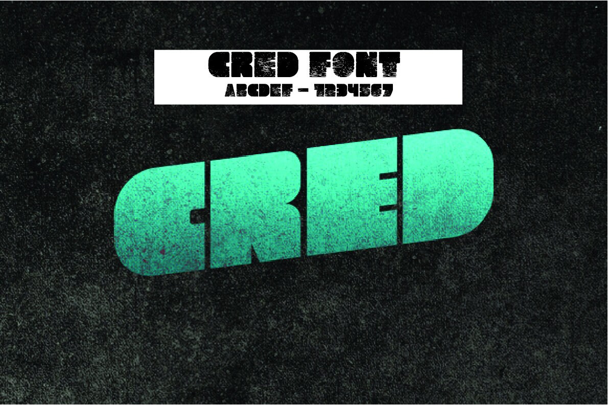 CRED FONT SVG Png Alphabet Clipart Svg Font for Cricut - Etsy Canada