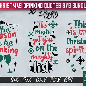 CHRISTMAS DRINKING QUOTES, Merry Christmas Clip Art, Drink Quotes ...
