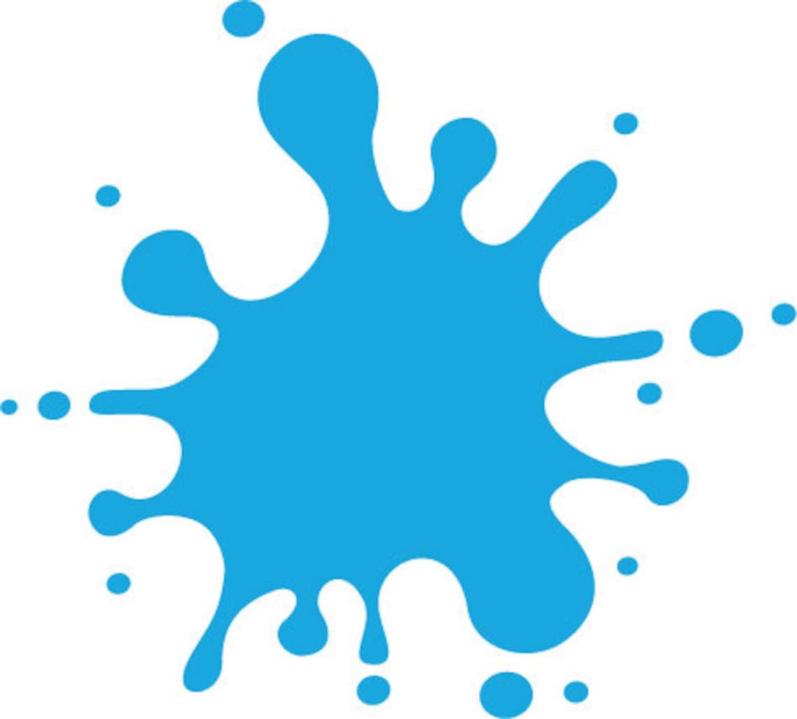 6 WATER SPLASH Svgwater Splash Svgwater Dropletswater | Etsy