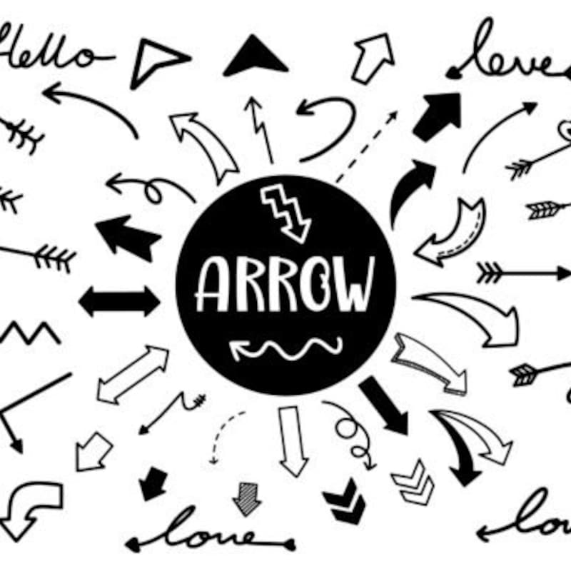 Arrow Note Cards - Etsy