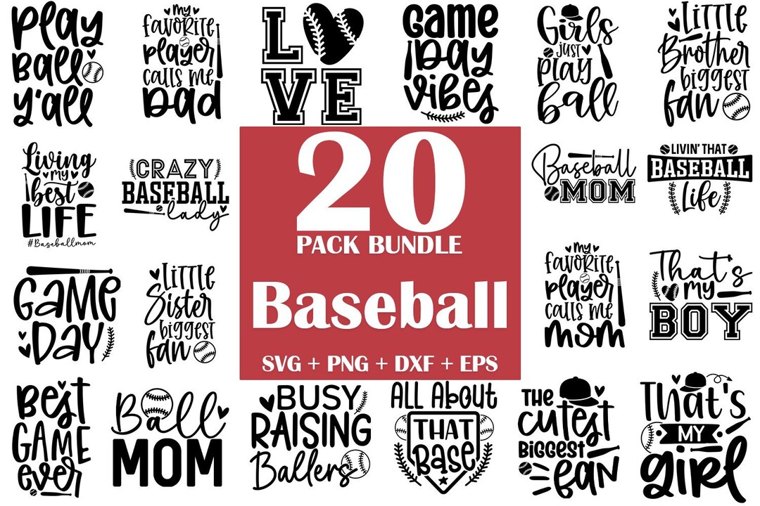 Baseball SVG Bundle | Baseball SVG | Baseball Mom SVG | Baseball ...