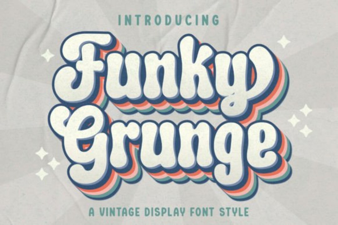 FUNKY GRUNGE FONT Svg, Funky Grunge Alphabet, Funky Grunge Letters and ...