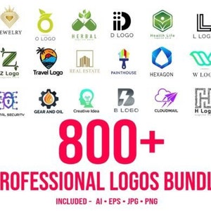 800 Professional Logo Design for Business, Custom Logo Design Company ...