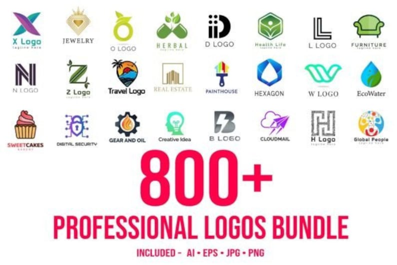 800 Professional Logo Design for Business, Custom Logo Design Company ...