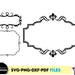 FRAME SVG Vintage, Frames SVG, Vintage Frames, Dividers Cut Files ...