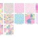 Pastel Mix Backgrounds, Pastel Watercolor Digital Paper, Pastel Ombre ...