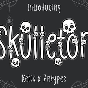Skeleton Alphabet Letters for Halloween Clipart Commercial Use ...