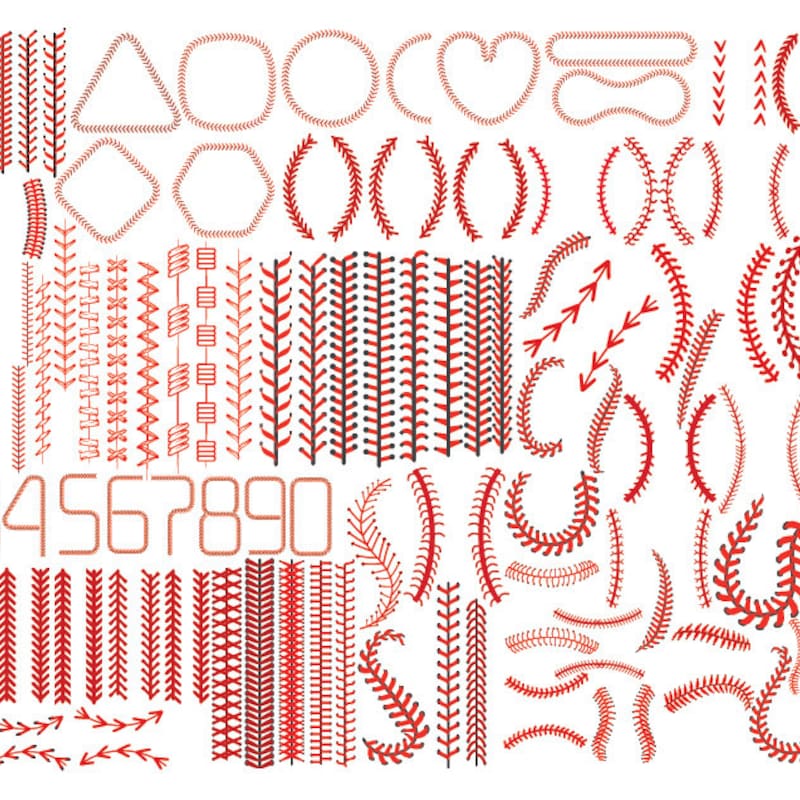 Baseball Laces - Etsy