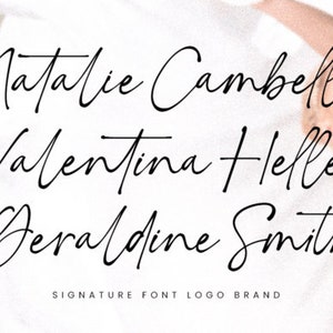 Handwritten Signature Font, Romantic Font, Cricut Font, Fonts for ...